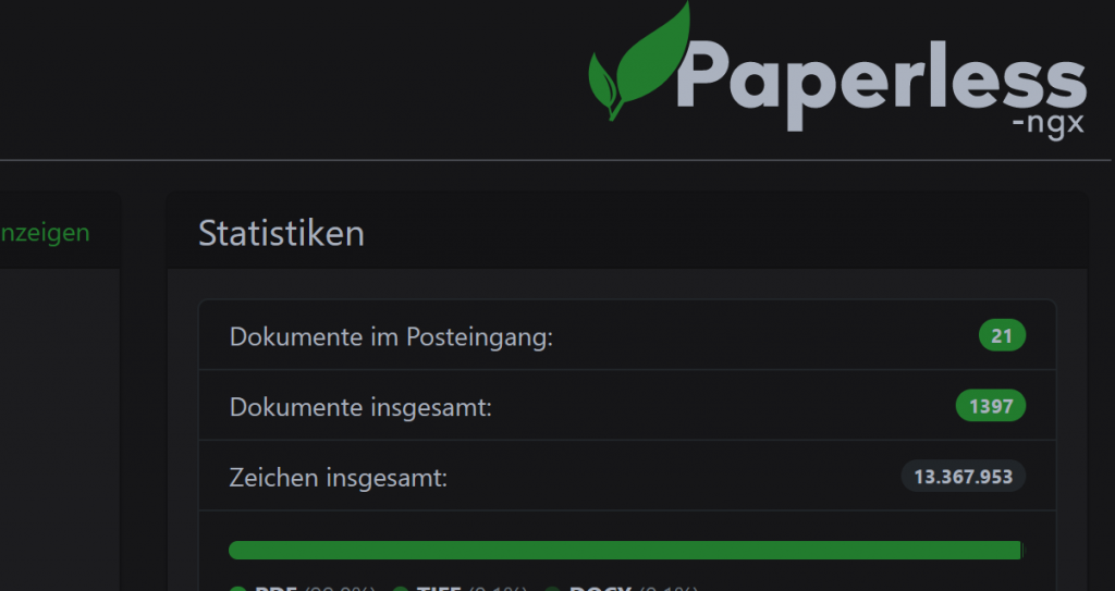 Paperless-NGX - Gotenberg bricht mit Fehlermeldung ab - Der RE Blog